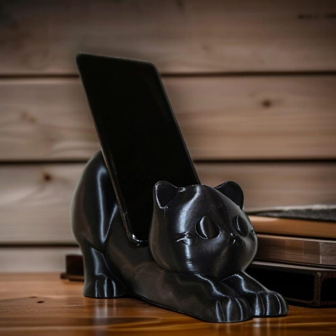 Cute Cat Phone Holder - Purr-fectly Adorable and Functional - Etsy
