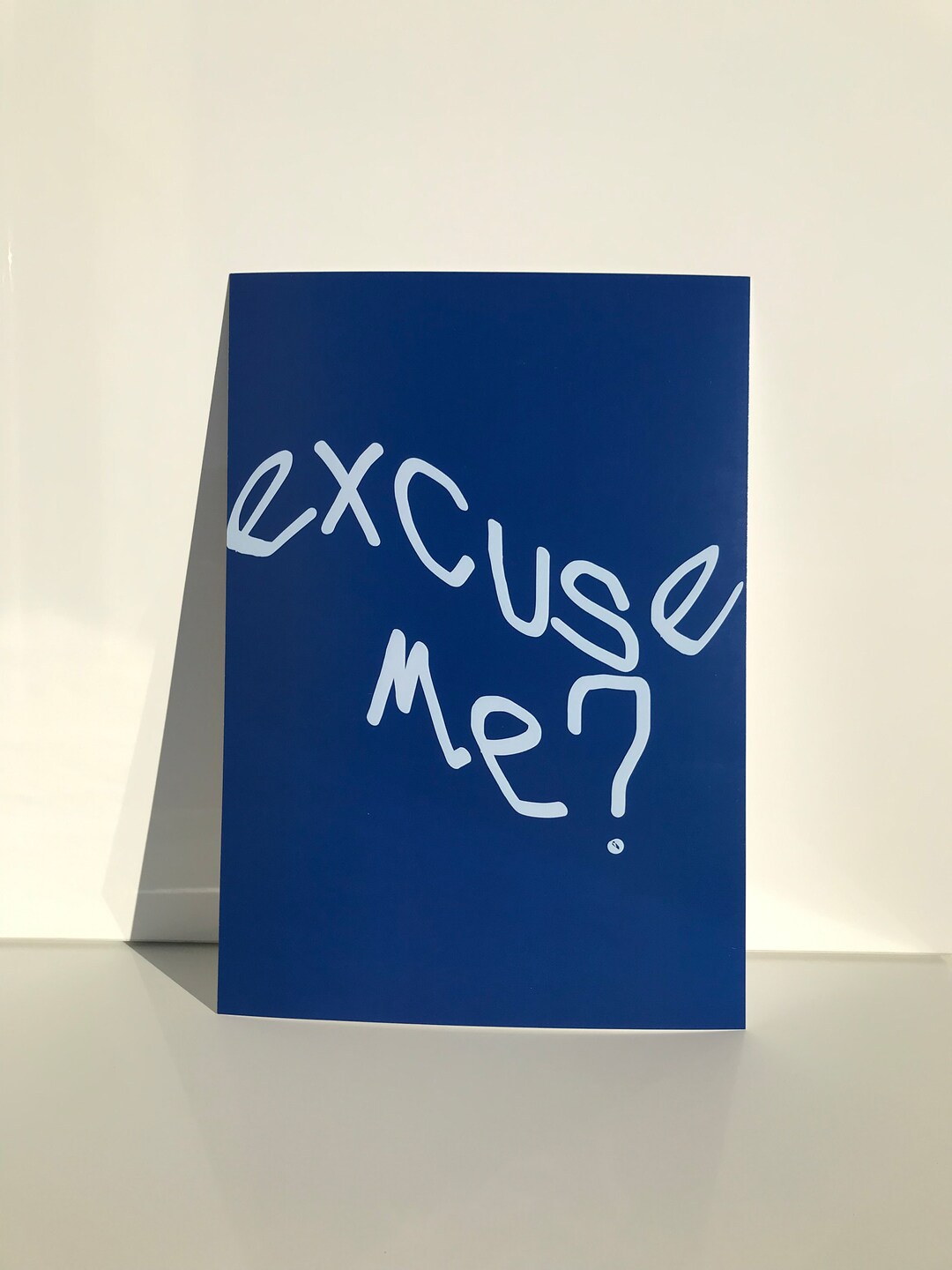 Excuse Me Poster - Etsy