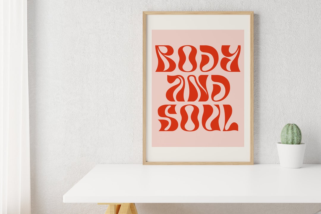 Body and Soul Poster - Etsy