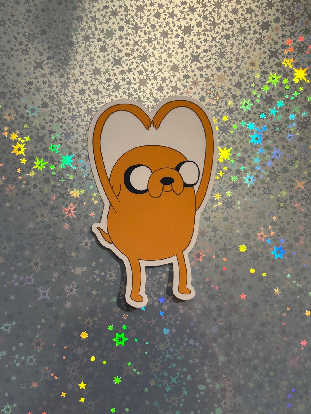 Jake the Dog Adventure Time Vinyl Sticker - Etsy