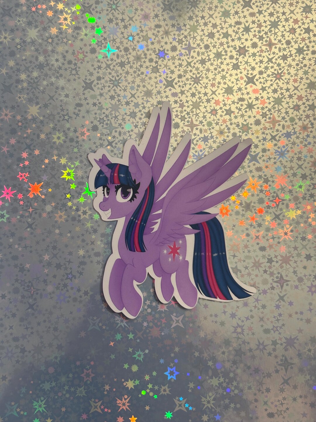 Twilight Sparkle My Little Pony Mlp Vinyl Sticker - Etsy