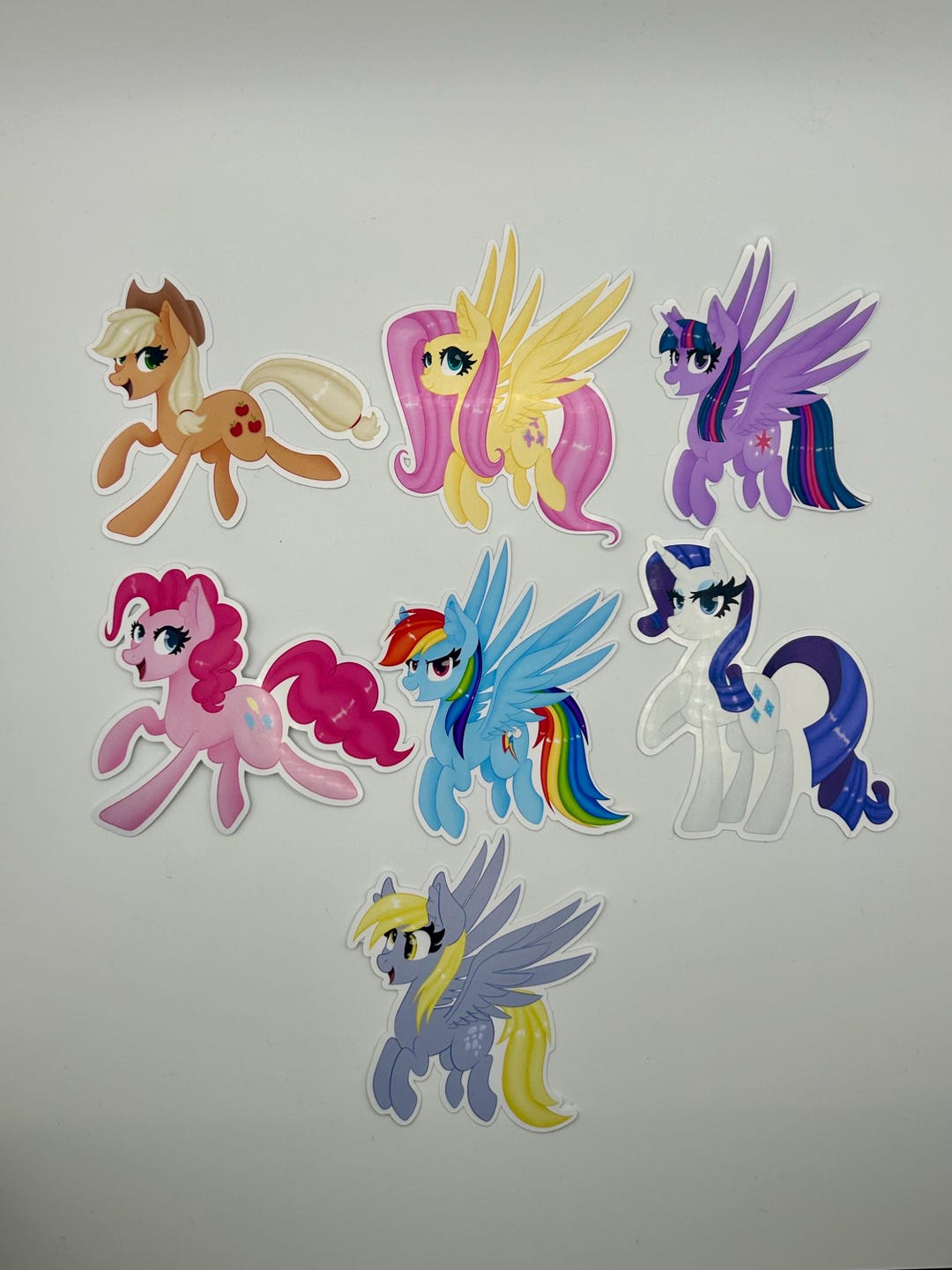 My Little Pony Waterproof Stickers: Friendship is Magic Mane 6 - Etsy