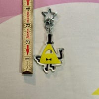 Bill Cipher Keychain - Etsy