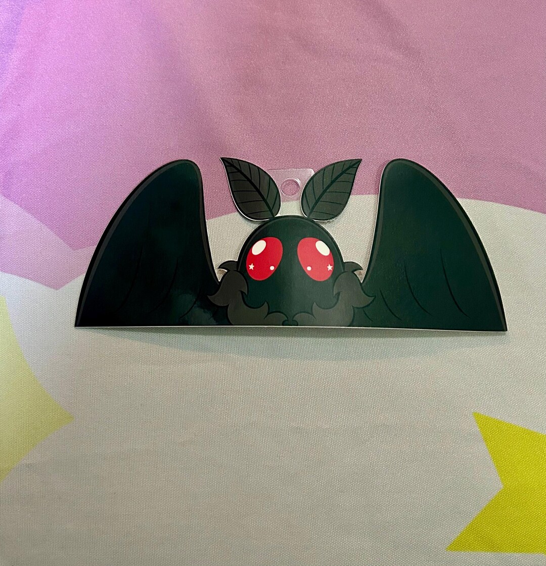 Mothman Cryptids Window Peeker - Etsy