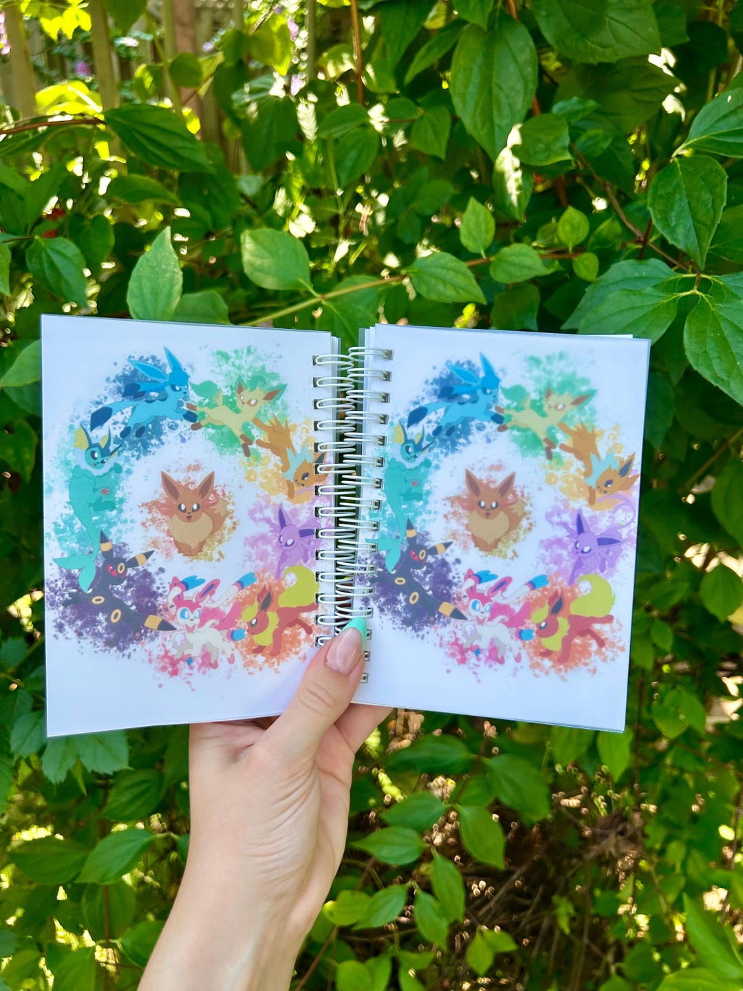 Eeveelutions Pokemon Reusable Sticker Book - Etsy