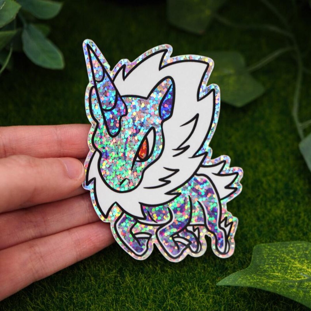Kirin Monster Hunter Sticker Video Game Gift Cute Scrapbook Sticker Car ...