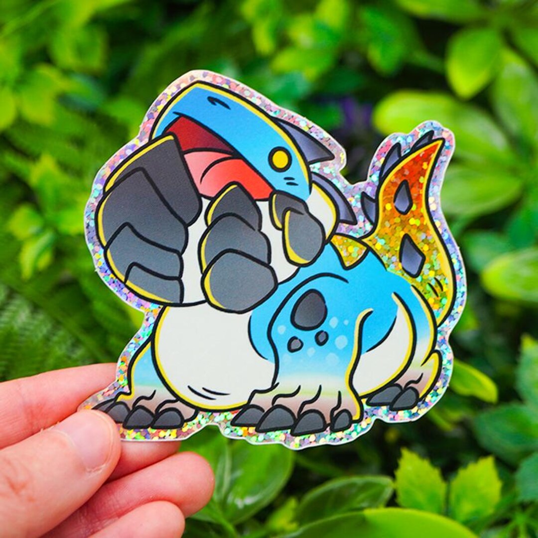 Dodogama Monster Hunter Sticker Video Game Gift for Friend Cute Laptop ...