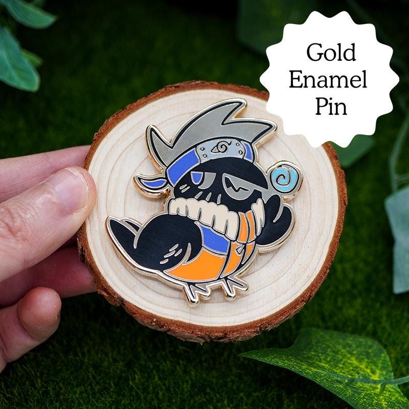 Anime Enamel Pins - Etsy