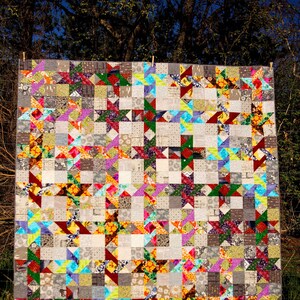 Blowing in the Wind Quilt Pattern - PDF Only - Etsy