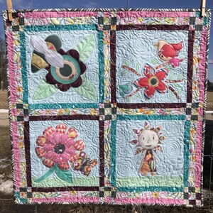 Spring Sampler Mini Quilt - FREE SHIPPING - Etsy