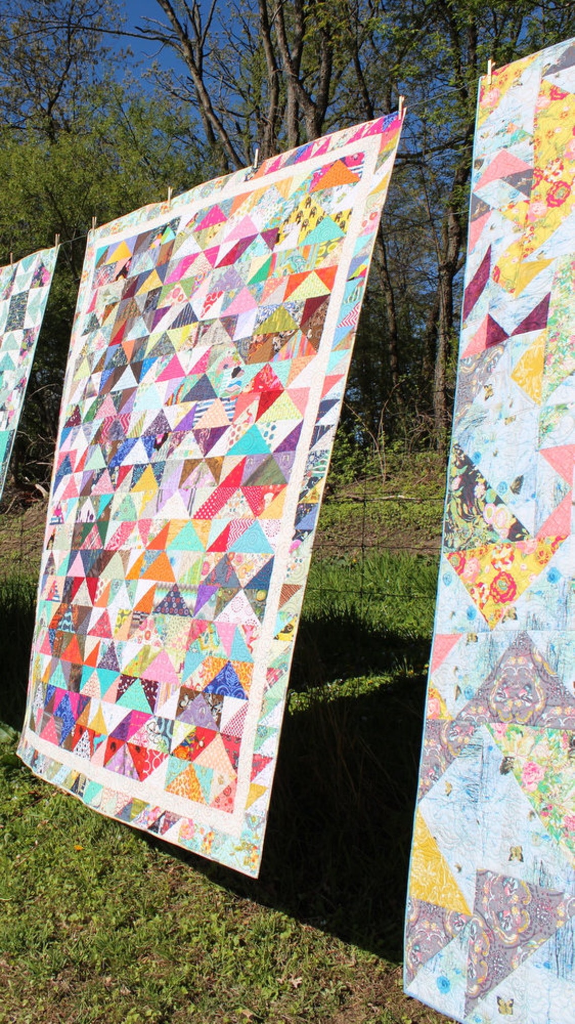 Caravan of Geese Quilt Pattern, Pdf - Etsy