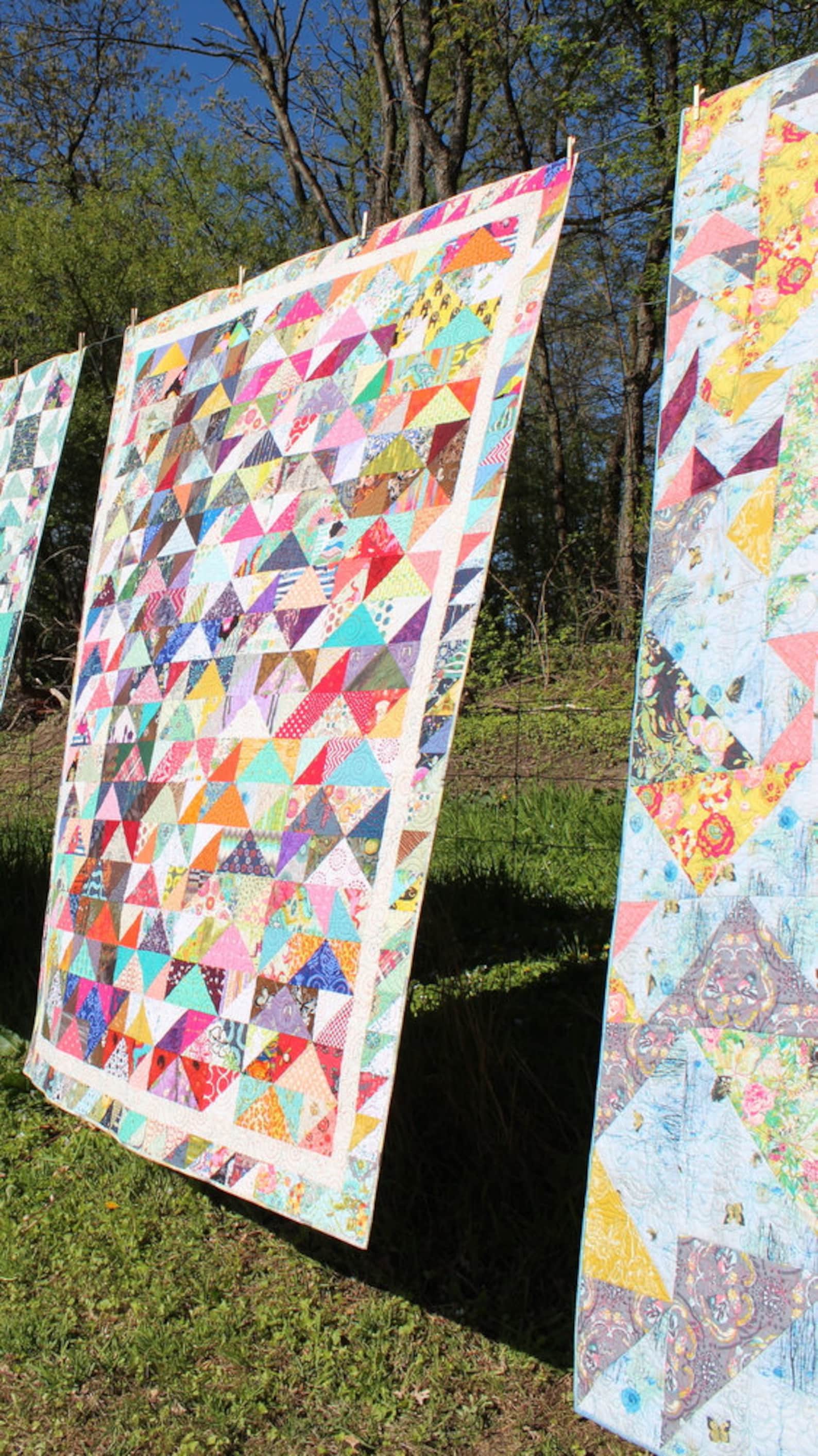 Caravan of Geese Quilt Pattern, Pdf - Etsy