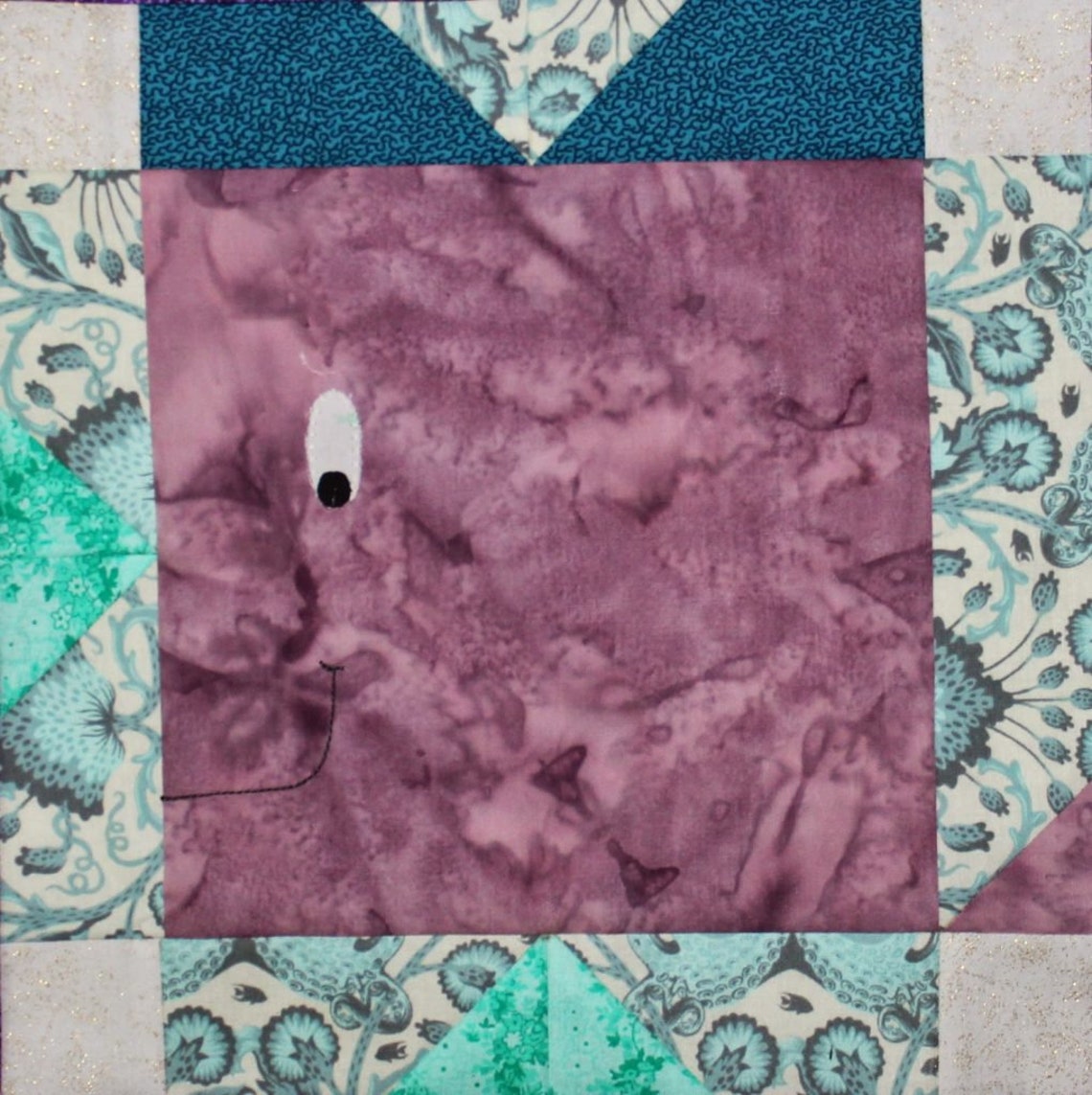 Square Dancing Whale Block PDF Tutorial - Etsy