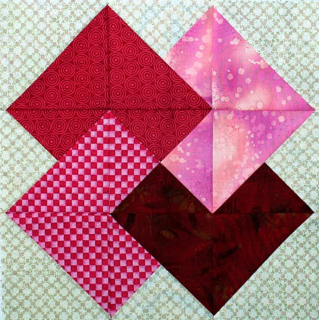 Heart Trick Block PDF Tutorial - Etsy