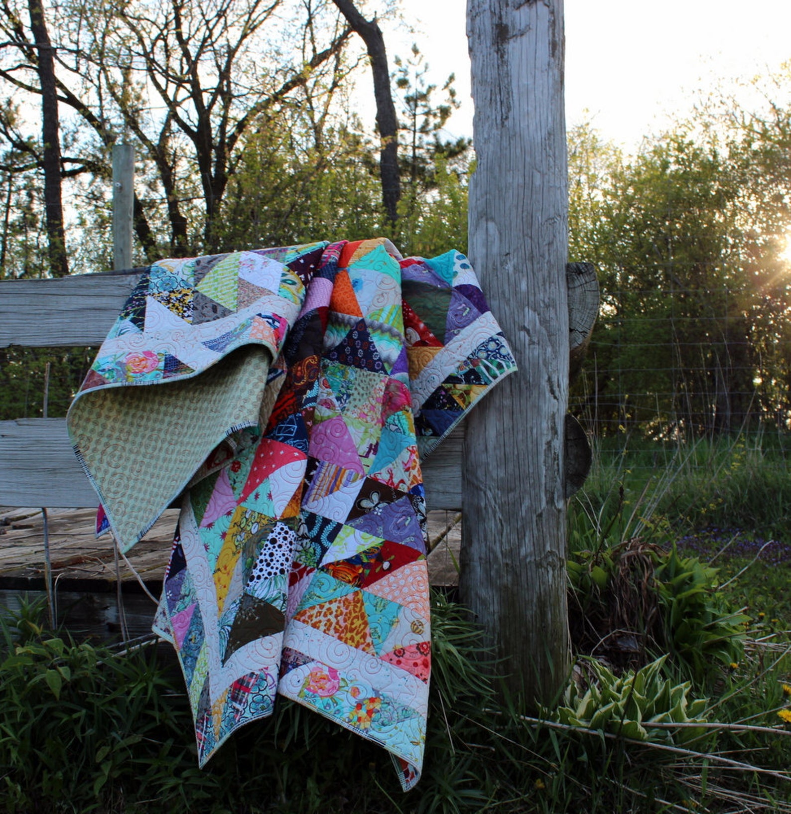 Caravan of Geese Quilt Pattern, Pdf - Etsy