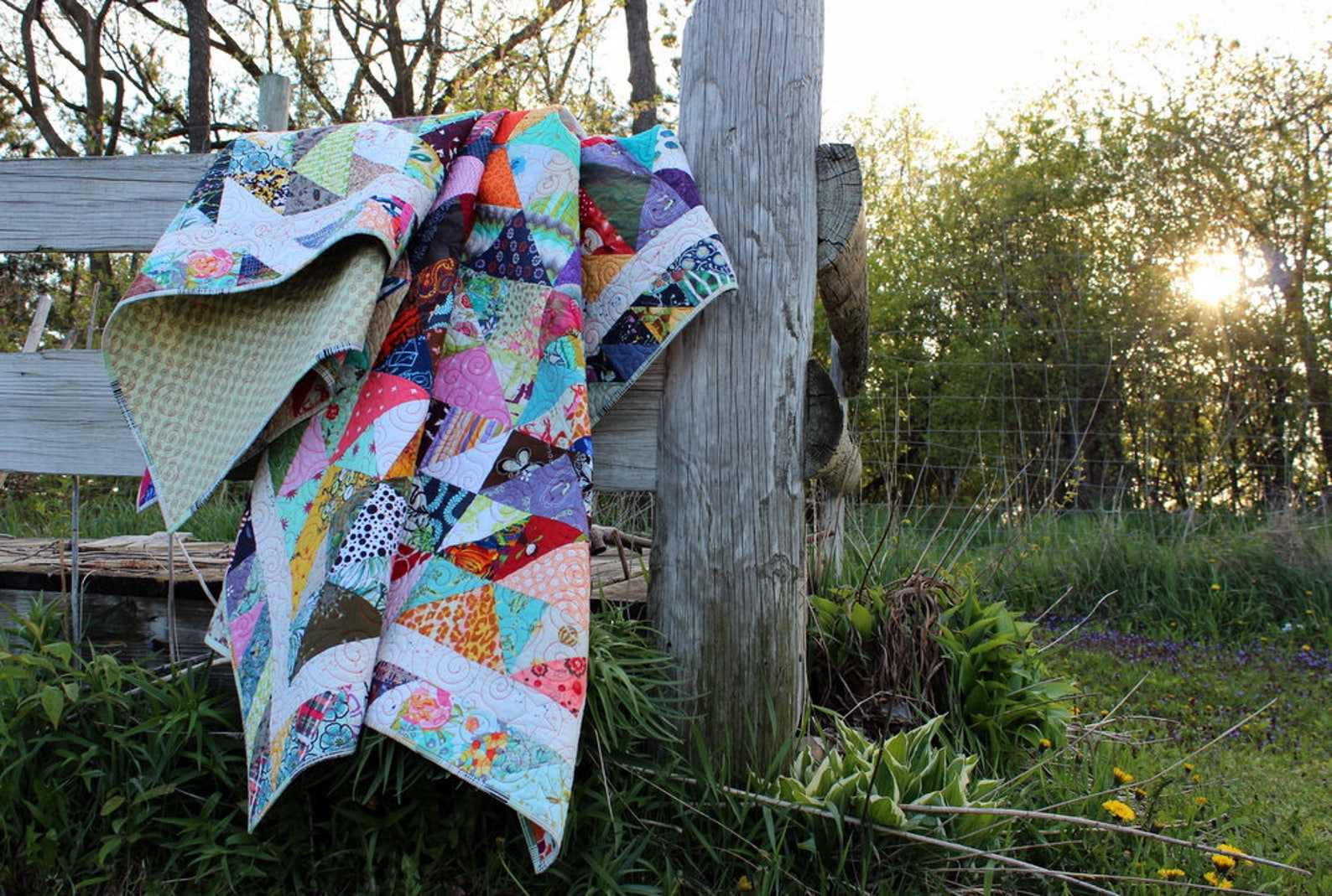 Caravan of Geese Quilt Pattern, Pdf - Etsy