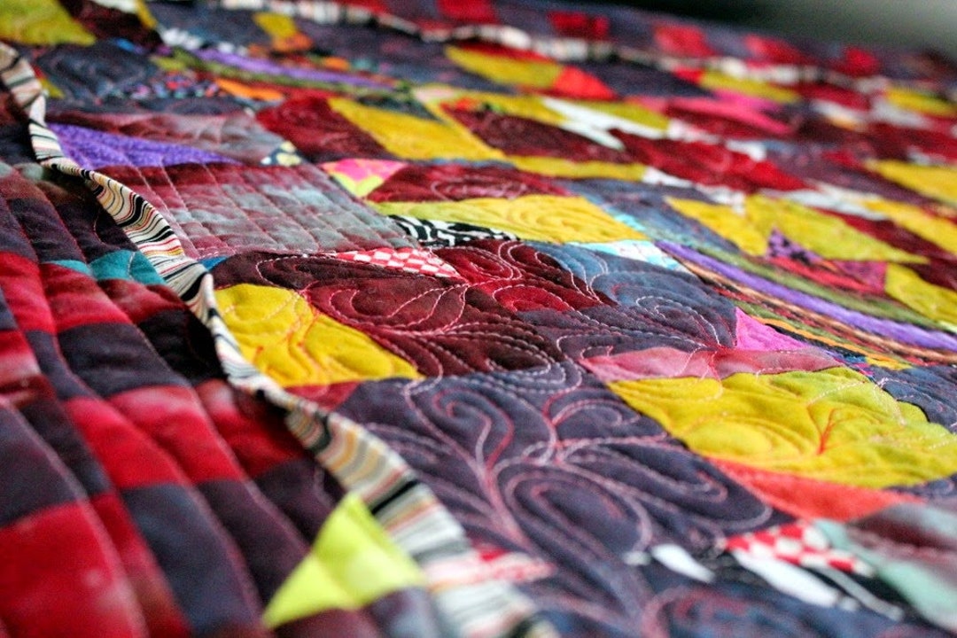 Universal Pandemonium Art Quilt - FREE SHIPPING - Etsy