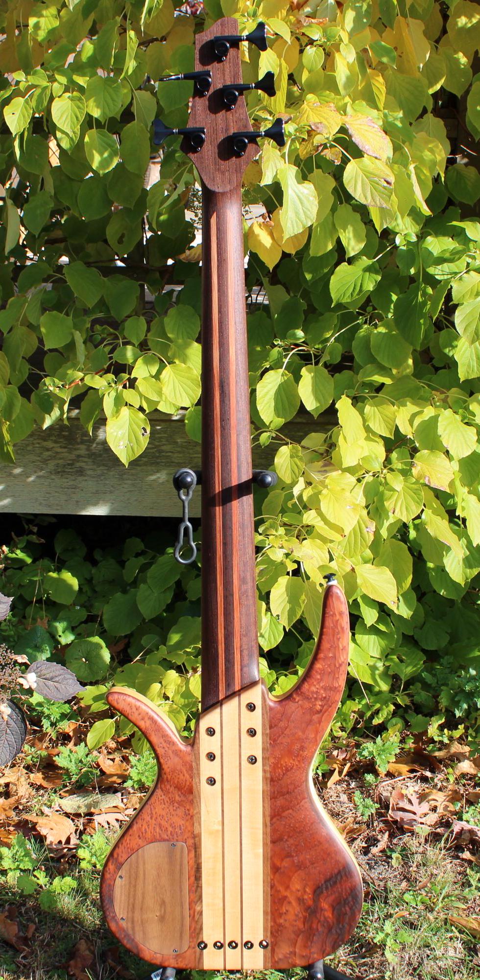 Redwood Burl 5 String Bass Guitar - Etsy