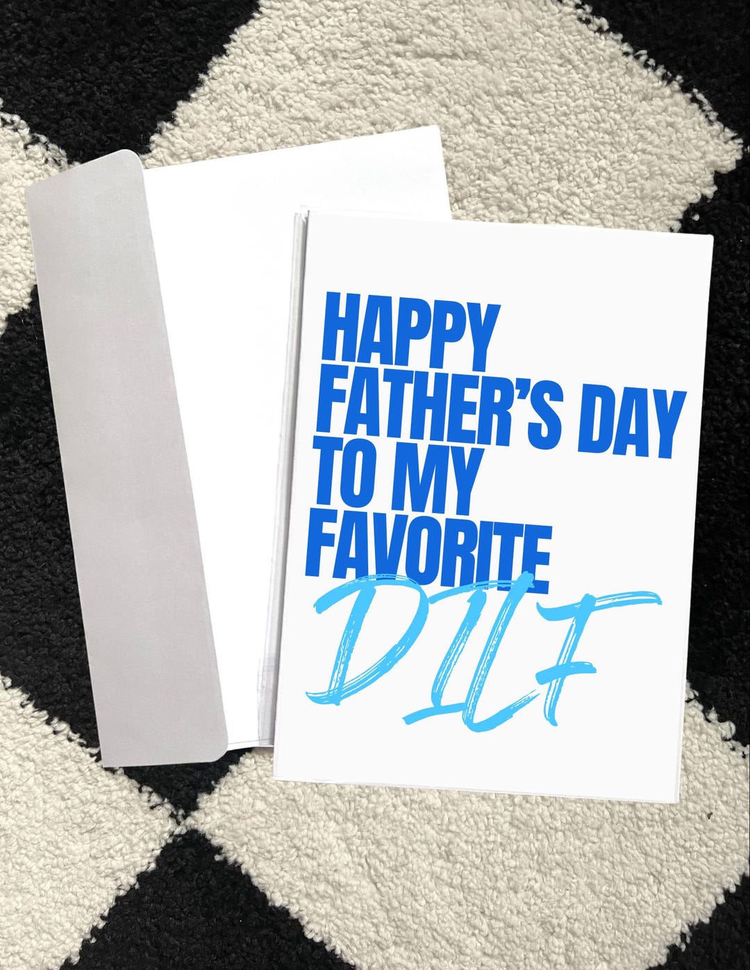 Funny Father’s Day Card - Gag Gift | Inappropriate Father’s Day Card ...
