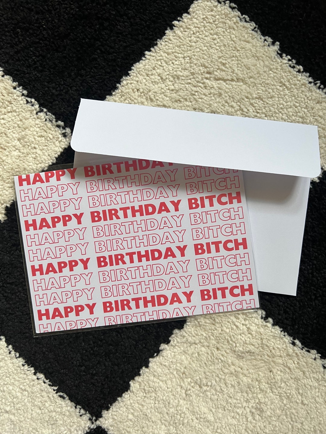 Funny Birthday Greeting Card Gag Gift Inappropriate Birthday Card for ...