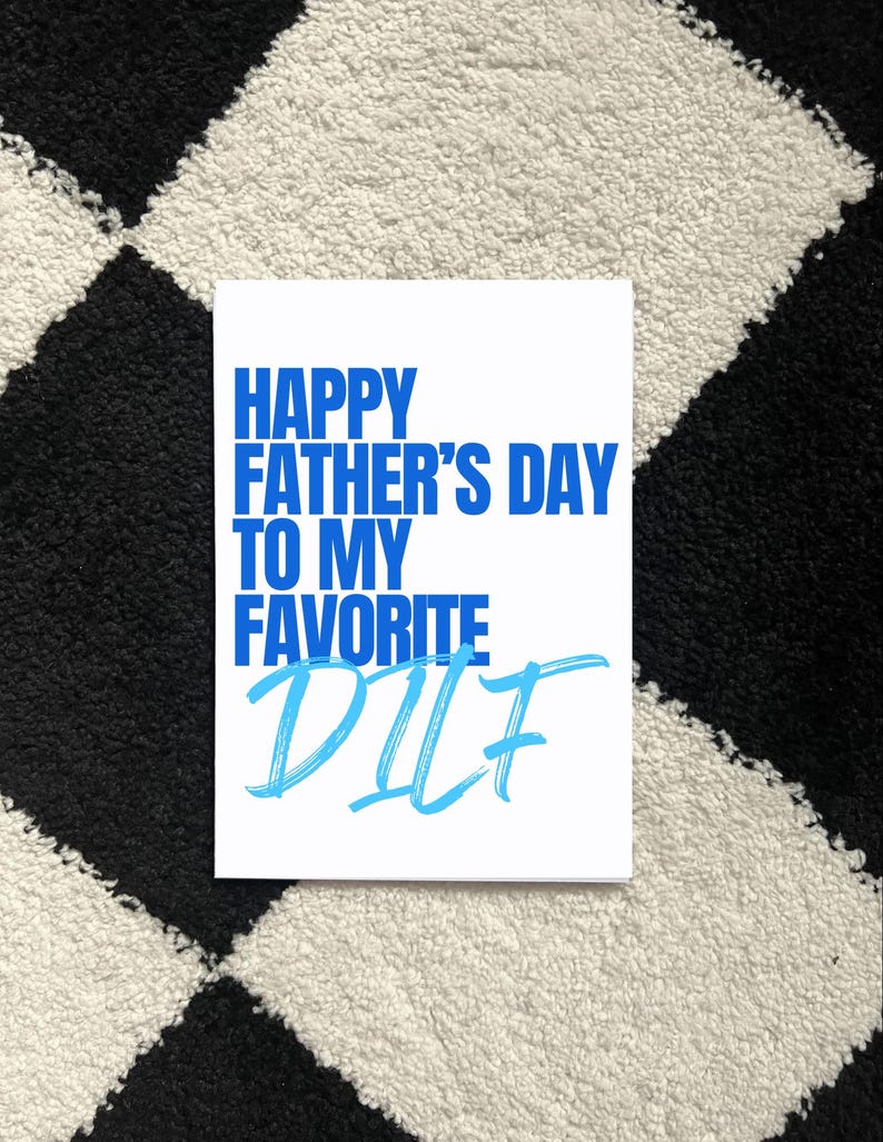 Funny Father’s Day Card - Gag Gift | Inappropriate Father’s Day Card ...