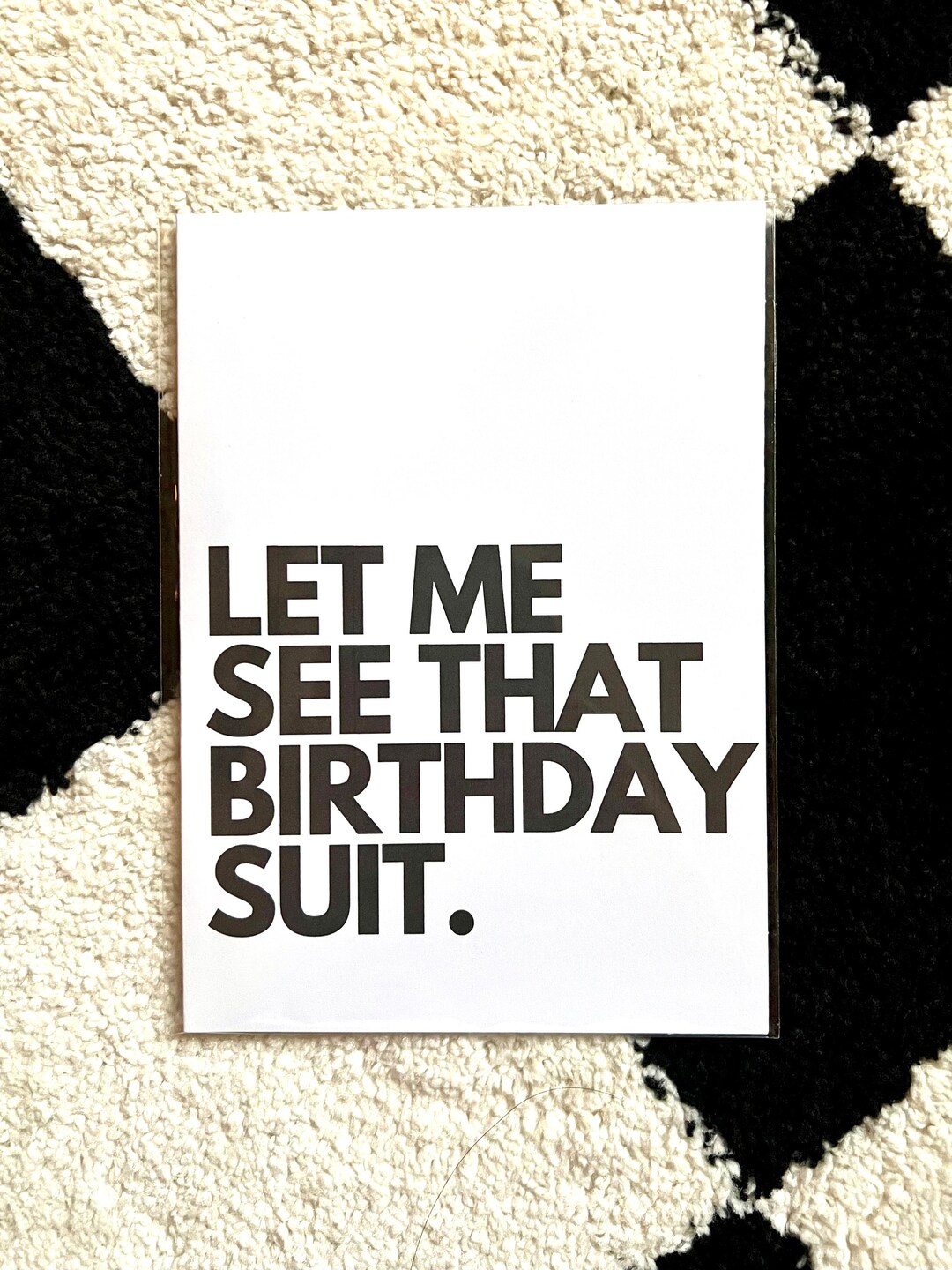 Funny Birthday Greeting Card Gag Gift Inappropriate Birthday Card for ...