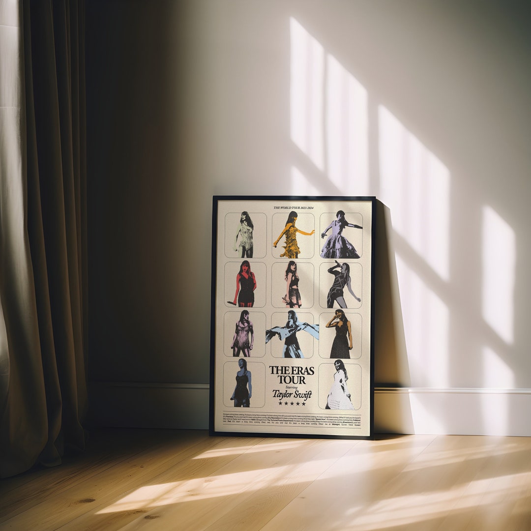 Taylor Swift Eras Tour Poster Customisable Eras Tour Date Poster Taylor ...