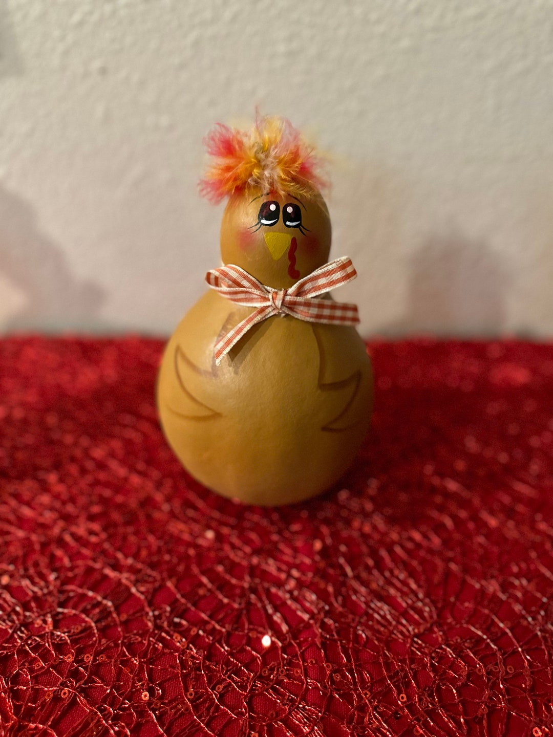 Turkey Gourd Decoration - Etsy
