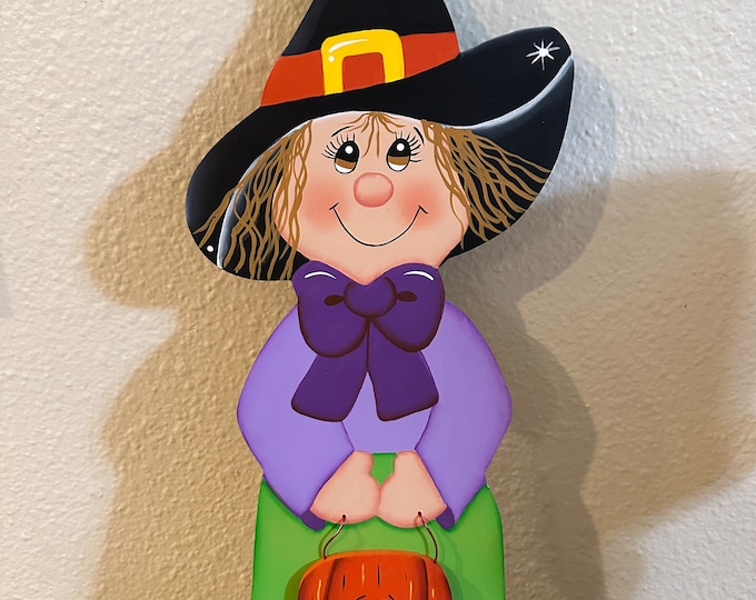 Standing Witch Decoration - Etsy