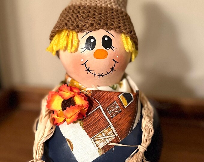 Scarecrow Gourd - Etsy