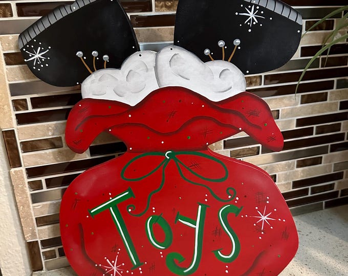 Santas Toy Bag - Etsy