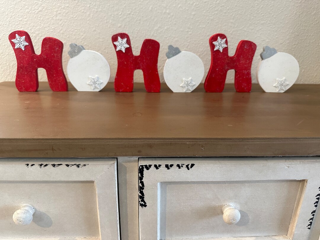 Hohoho Letter Set - Etsy