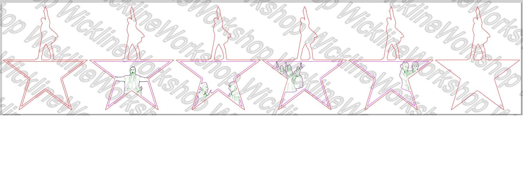 Hamilton 3D Layered Art | Laser Cut SVG File - Etsy