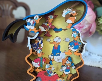 Snoopy 3D Art | 7-layer SVG Cut File | Laser Ready | Featuring Charlie ...