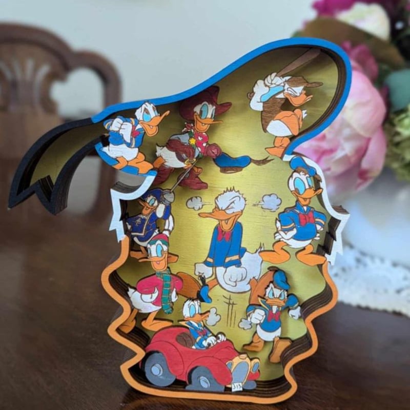 Labubu Donald Duck - Etsy