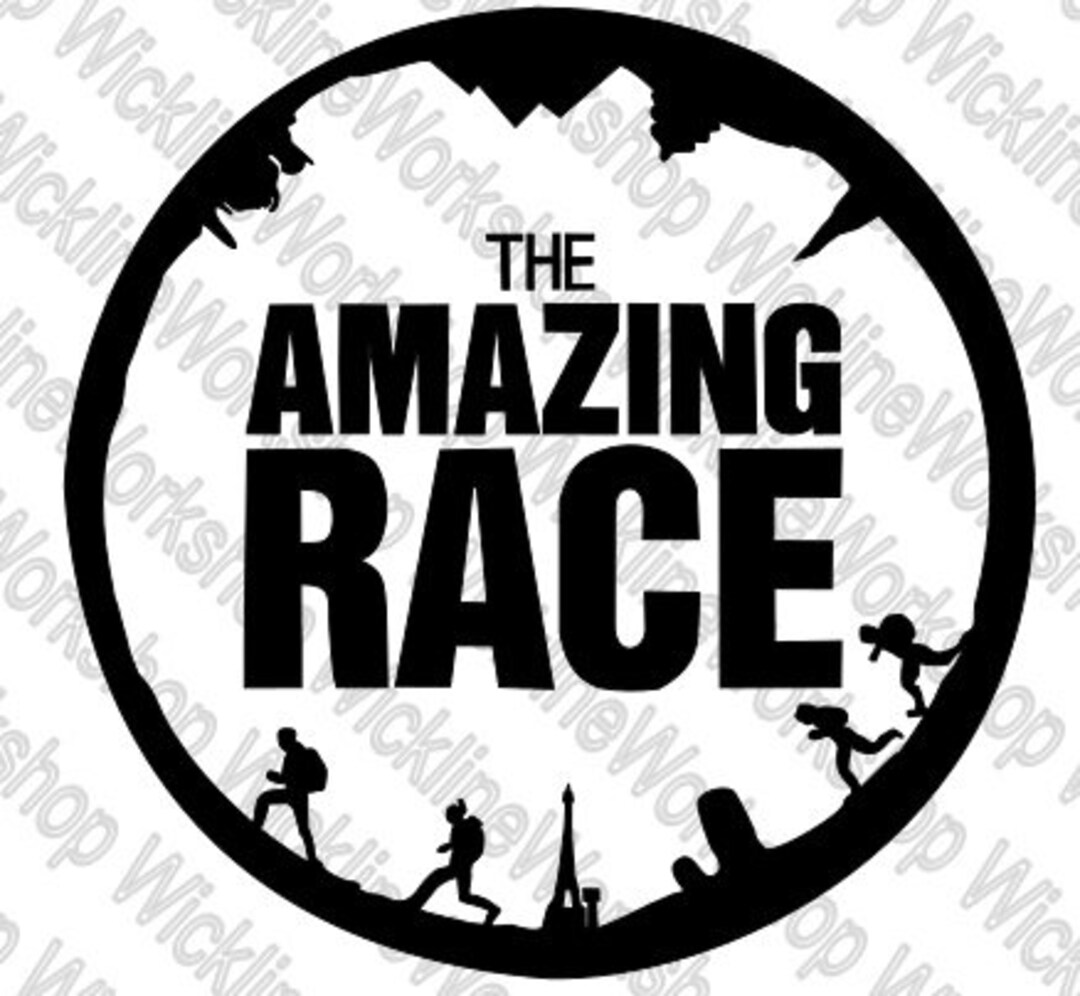 The Amazing Race Logo SVG File - Etsy
