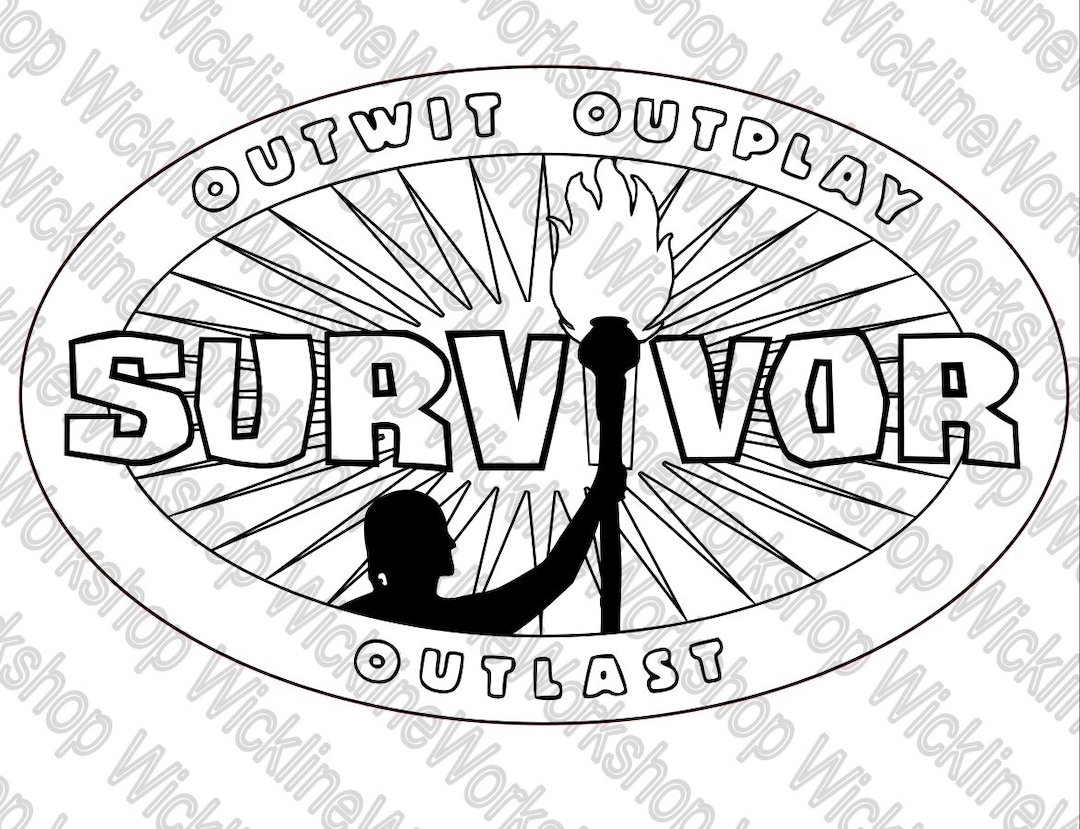 Survivor Logo SVG - Etsy