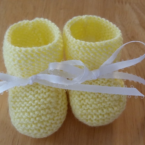 Yellow Baby Shoes - Etsy