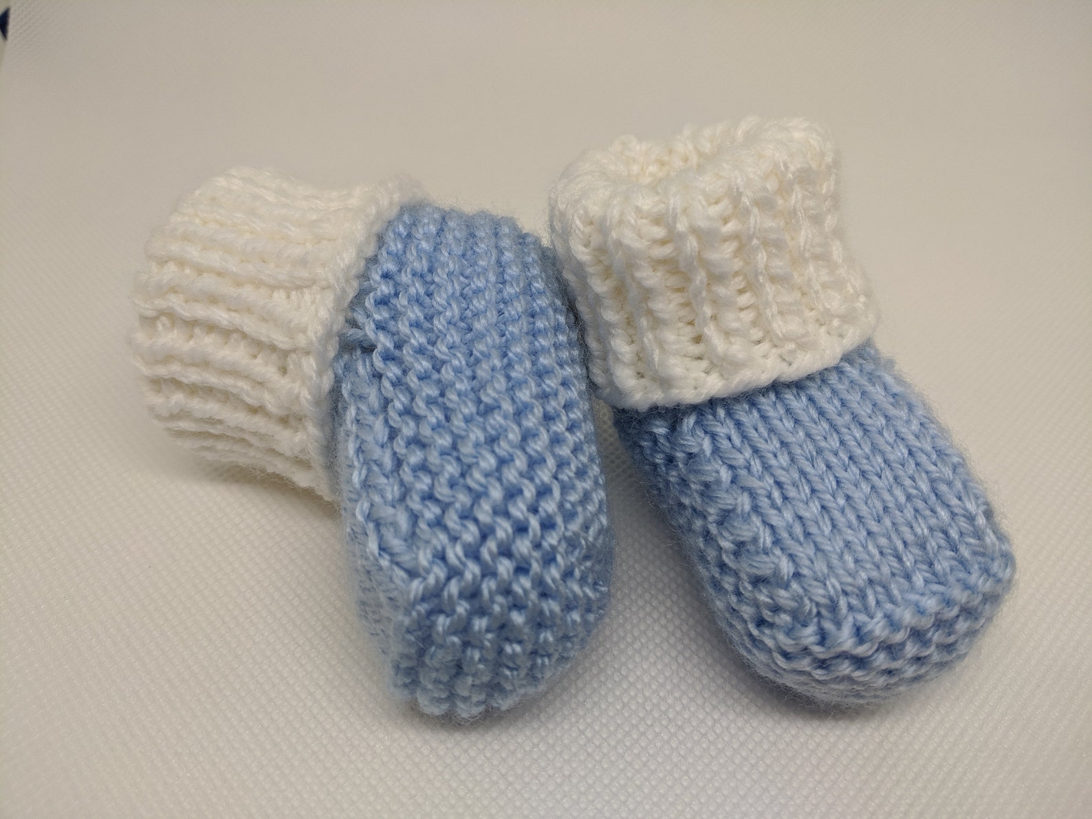 Baby Booties Knitted Baby Shoes Baby Boy Booties Newborn - Etsy