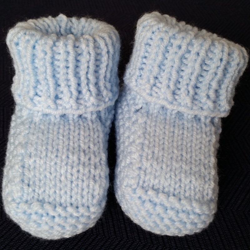 Baby Boy Booties - Etsy