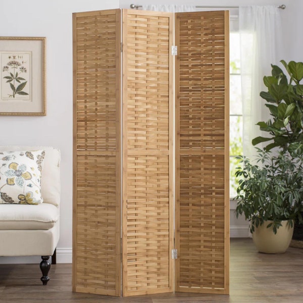 Bamboo Room Divider - Etsy