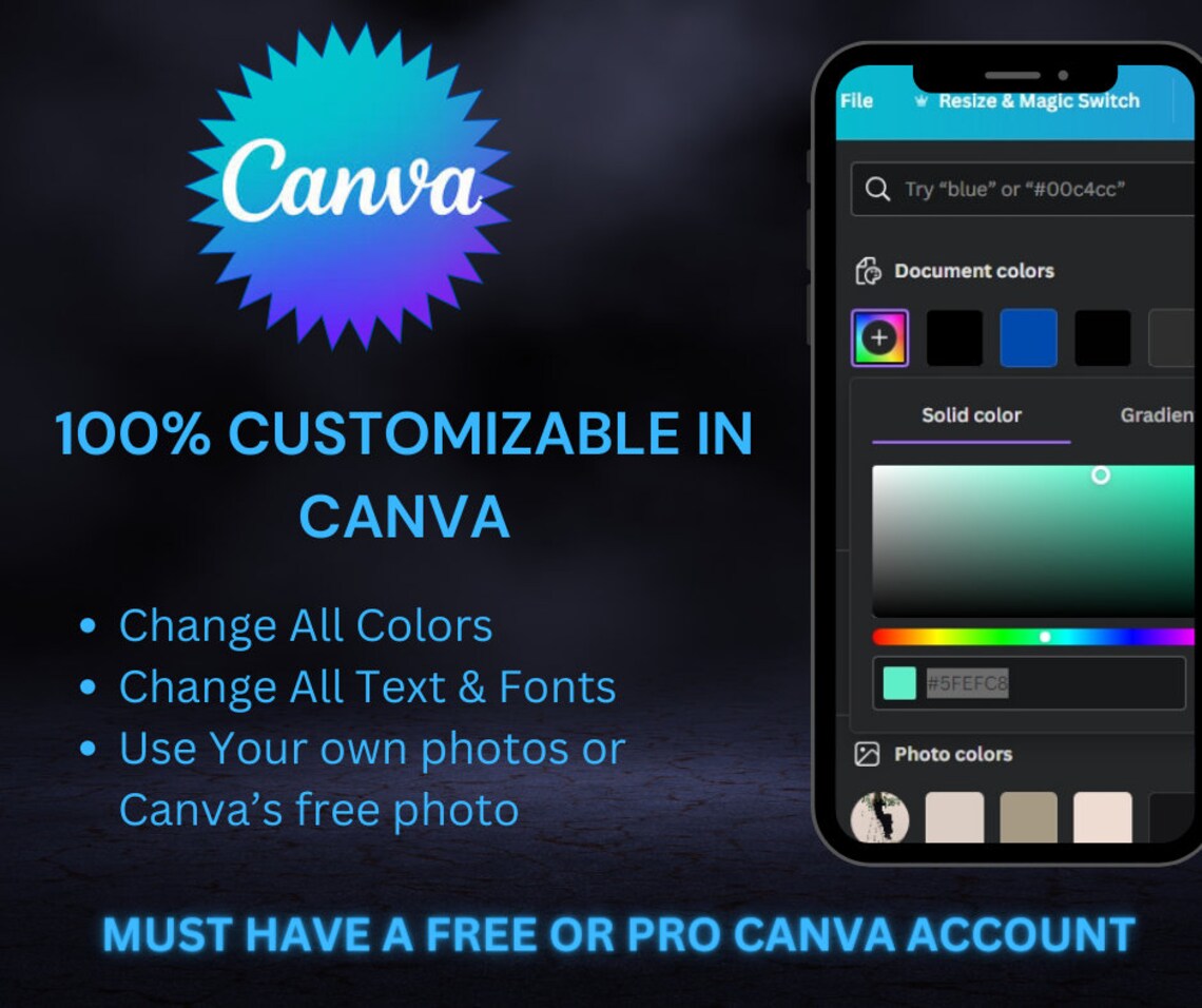 20 Editable Youtube Thumbnails | Customizable Templates | PLR | Canva ...