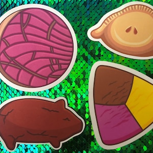 Pan Dulce Matte Vinyl Sticker Set - Etsy