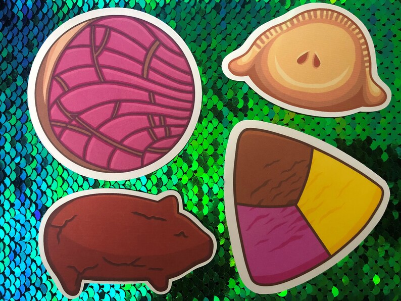Pan Dulce Matte Vinyl Sticker Set | Etsy