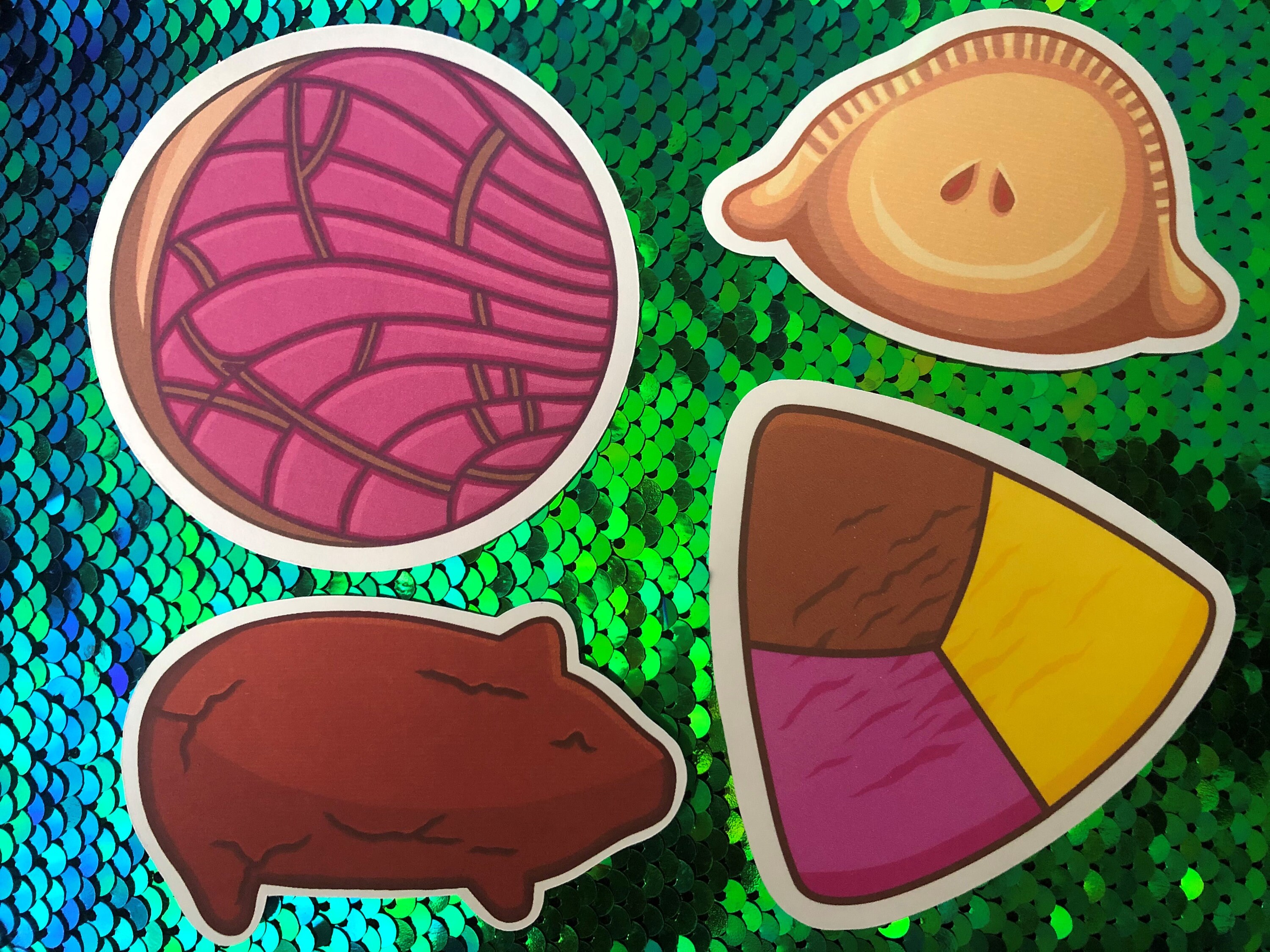 Pan Dulce Matte Vinyl Sticker Set | Etsy