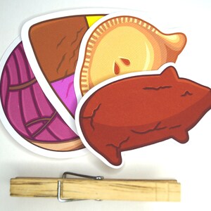 Pan Dulce Matte Vinyl Sticker Set - Etsy