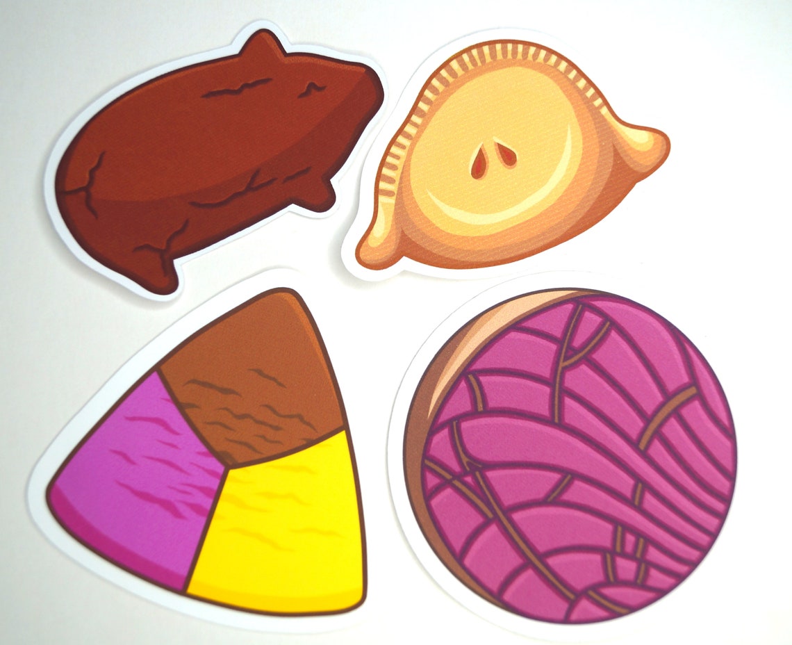 Pan Dulce Matte Vinyl Sticker Set | Etsy