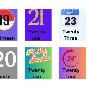 Learn to Count to 30 Flashcards for Teachers to Teach Their Students ...