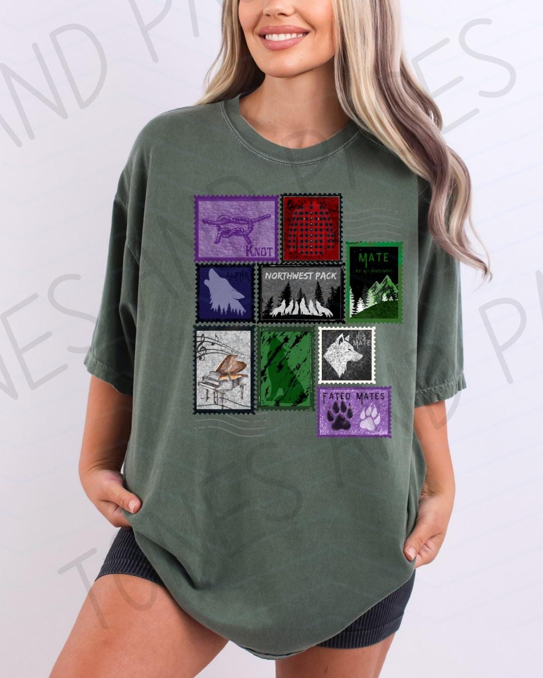 Mate Postage Stamp Shirt | Mate by Ali Hazelwood | Made In-house ...