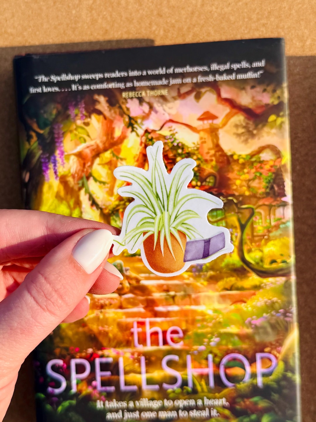 The Spellshop Caz the Spider Plant Sticker | Officially Licensed by ...